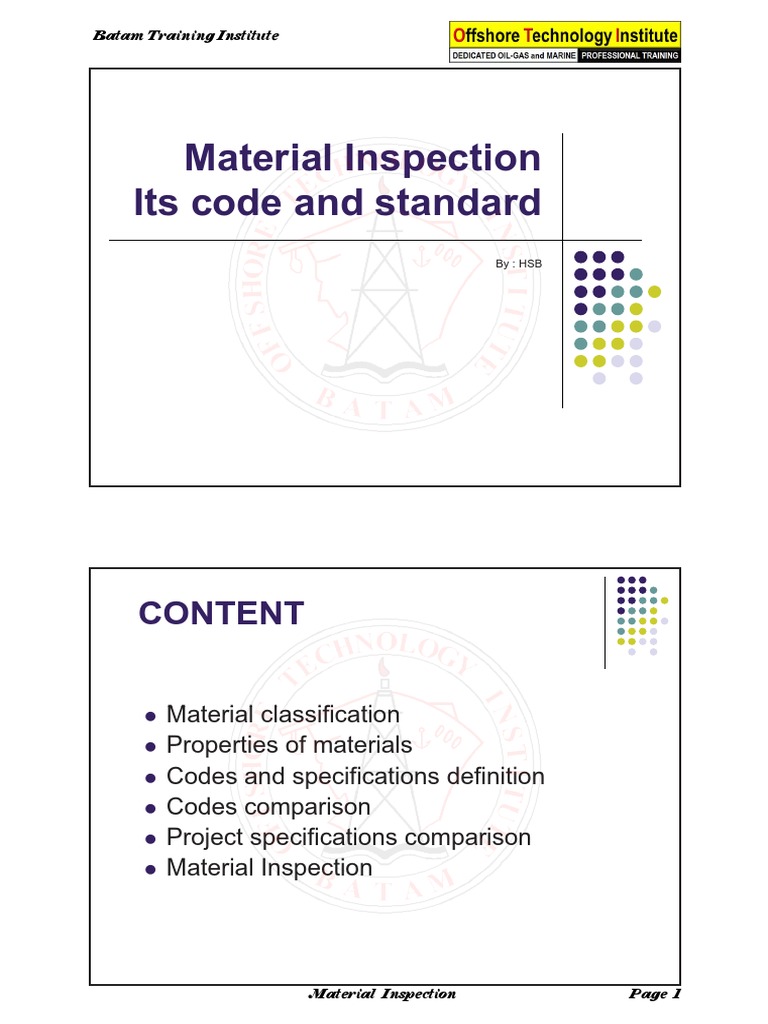 Material Inspection | PDF | Stainless Steel | Steel