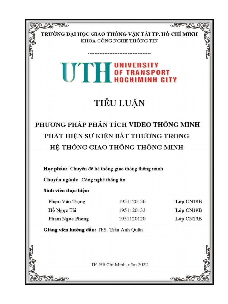 Tieu Luan Cuoi Ki | PDF