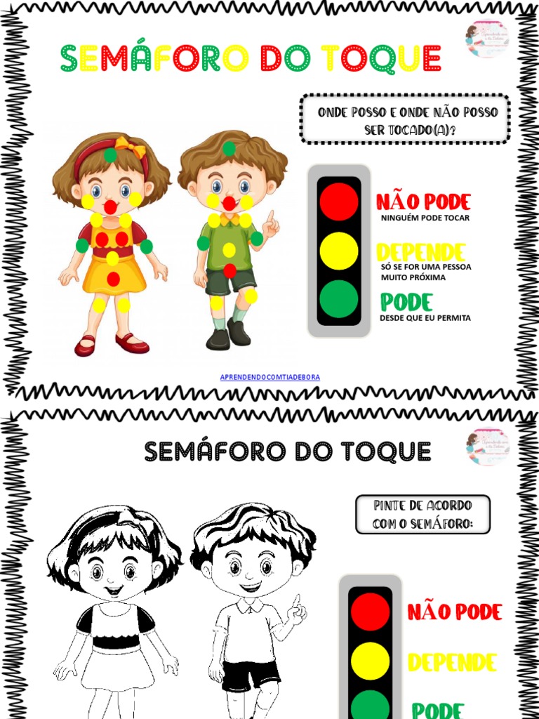 Semáforo Do Toque - Tia Debora PDF | PDF