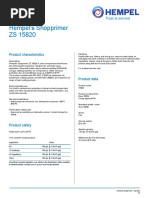 Hempel's Galvosil 15700: Product Characteristics | PDF | Corrosion | Paint