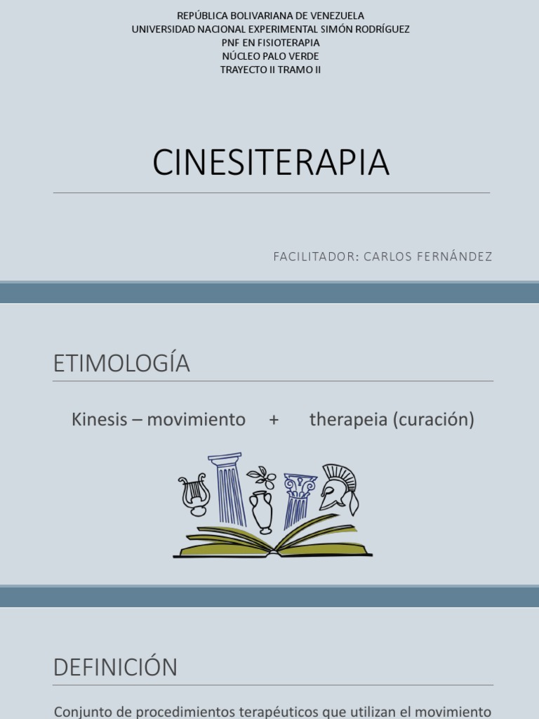 Introducción A La Cinesiterapia Pdf Rodilla Codo