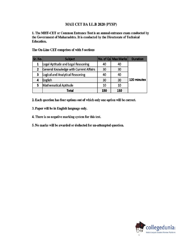 LLB 3yrs Sample Paper | PDF