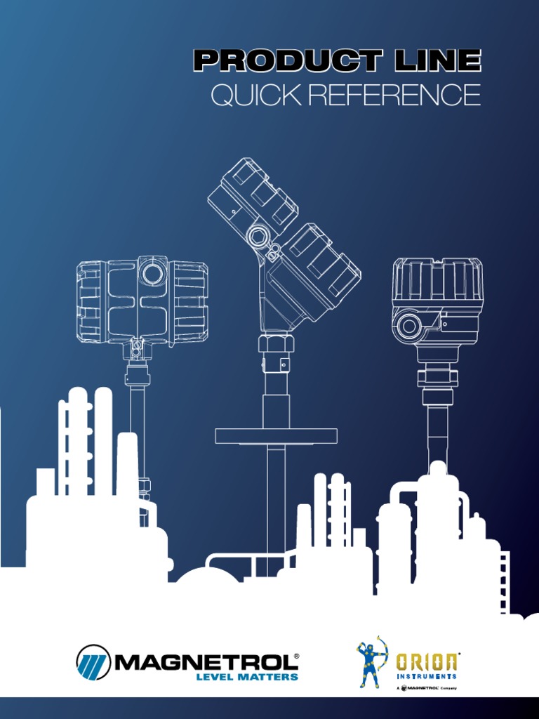 Product - Line - Quick - Reference - Magnetrol PDF | PDF | Flow Measurement | Radar