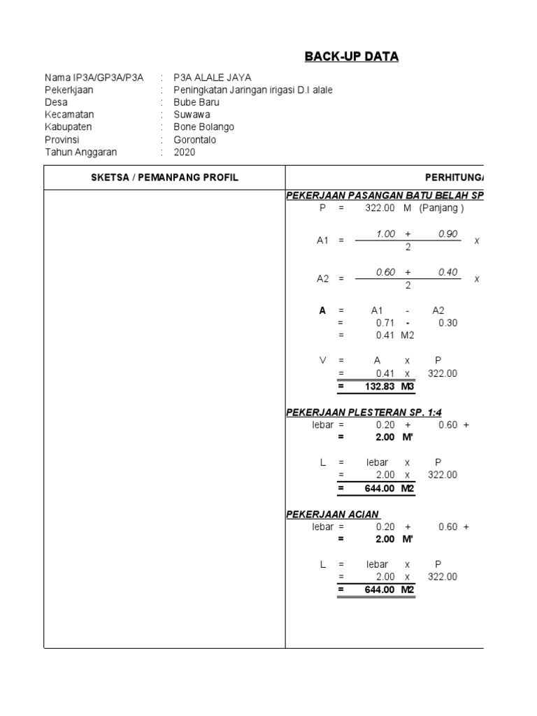 BACK UP DATA Aj | PDF