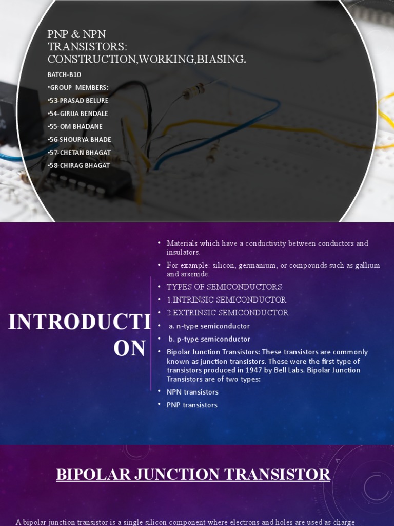 FINAL PPT RMAE 2 NO CHANGES NOW | PDF | Bipolar Junction Transistor | P ...