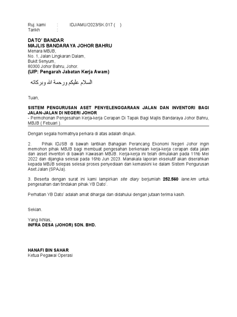 MBJB Site Diary Batch 9 | PDF