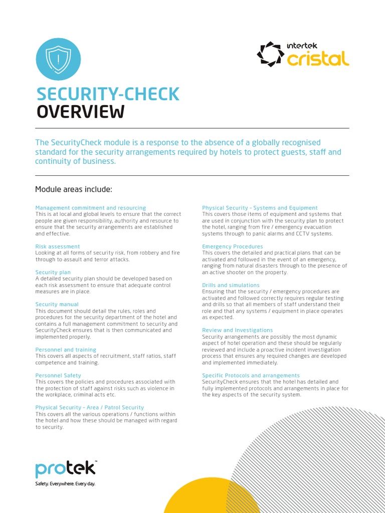Intertek Cristal Security-Check Datasheet CMYK PDF | PDF | Securities ...