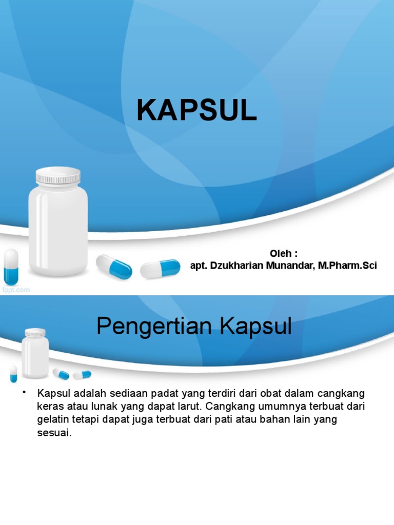 Kapsul | PDF