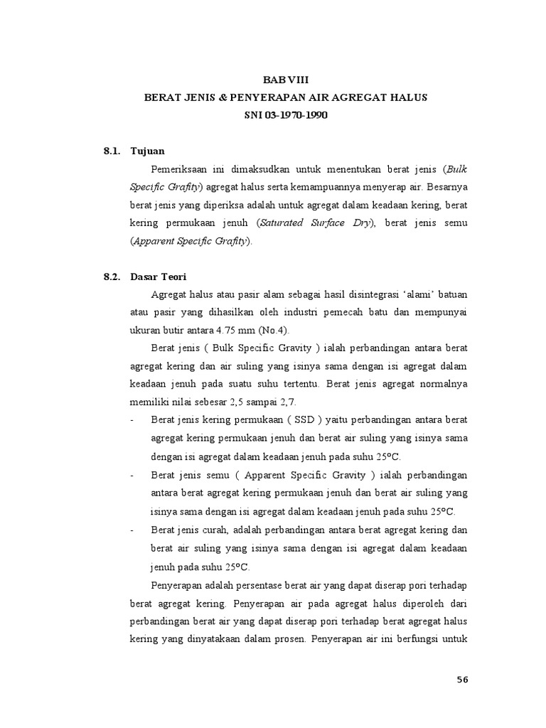 Determining Density and Water Absorption of Fine Aggregates | PDF