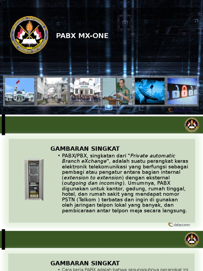 PABX SALEMBA DSRTRN Modif 1 PDF | PDF