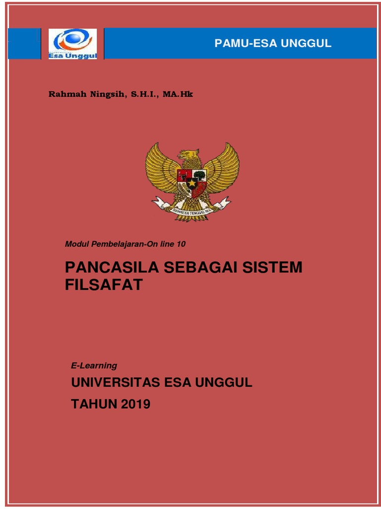 Pancasila sebagai Filsafat Negara Indonesia | PDF