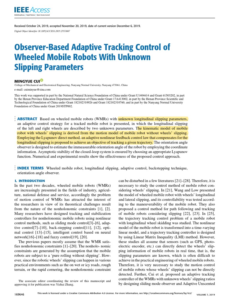 journal-Observer-Based Adaptive Tracking Control of | Download Free PDF | Control Theory ...
