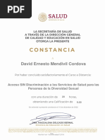 Constancia SICAD | PDF