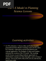 The 7es OF LESSON PLANNING | PDF | Thought | Neuroscience