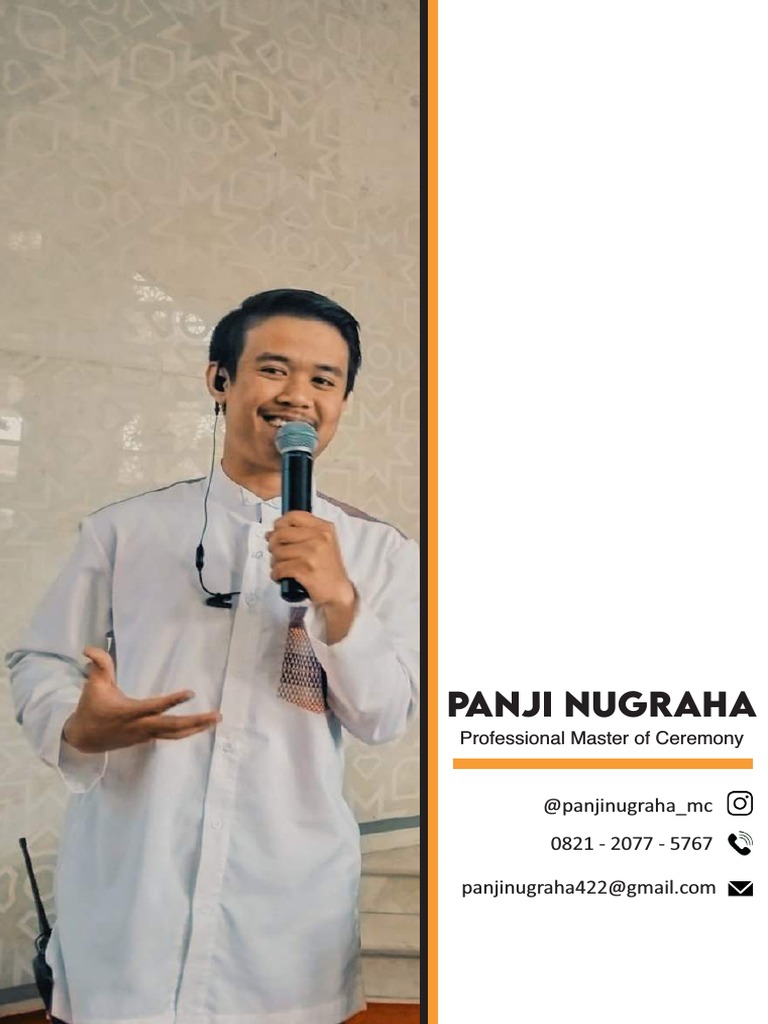 Portofolio Master of Ceremony Panji Nugraha rySW8TaRD PDF | PDF