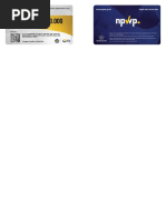 Template NPWP 2022 | PDF