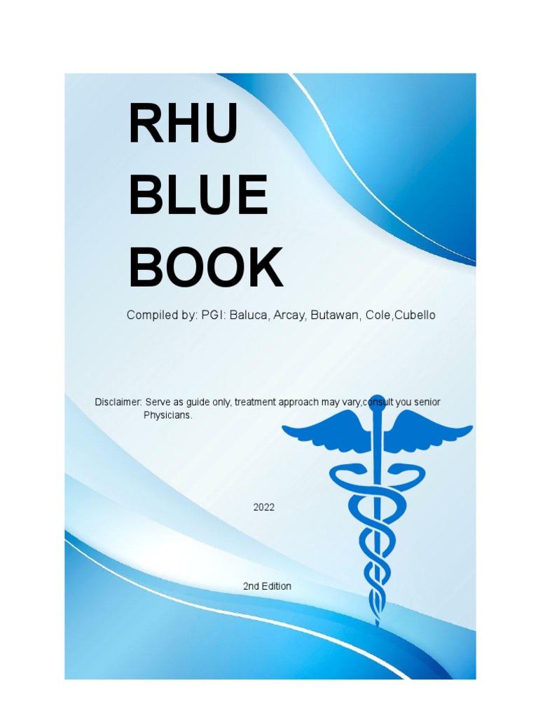 RHU Blue Book 6 - 070852 1 | PDF | Fetus | Pregnancy