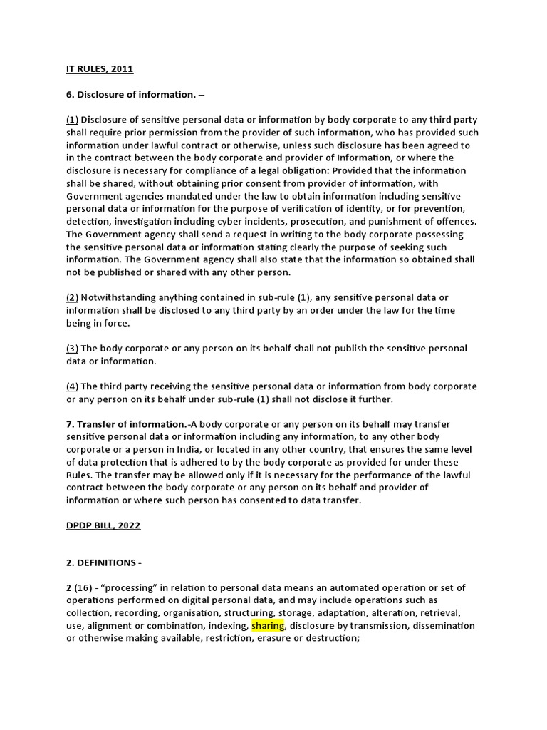 Sharing of Data | PDF | Fiduciary | Discovery (Law)