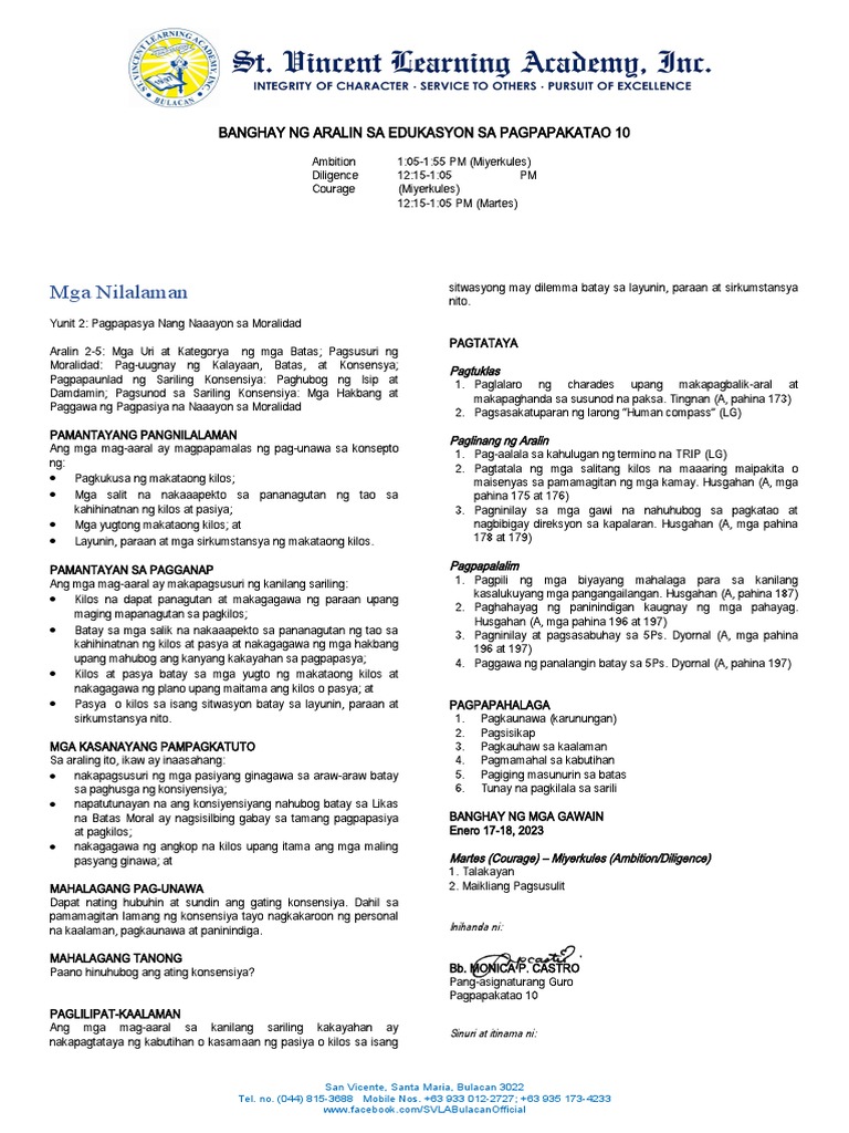 U2 - L2-5 Esp 10 (LP) | PDF