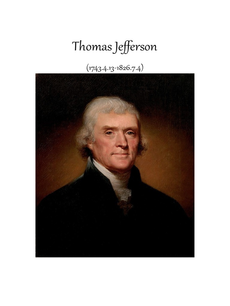 Thomas Jefferson | PDF