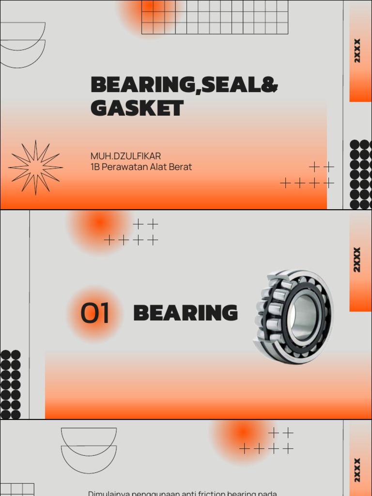 Panduan Bearing, Seal & Gasket | PDF