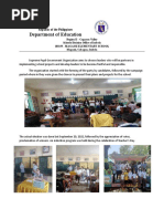 SELG - Narrative Report | PDF