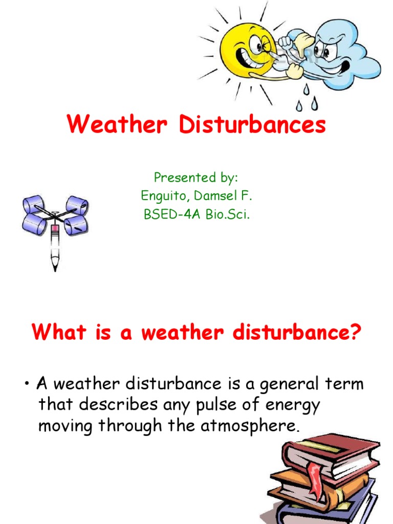 Weather Disturbances | PDF | Tropical Cyclones | Thunderstorm