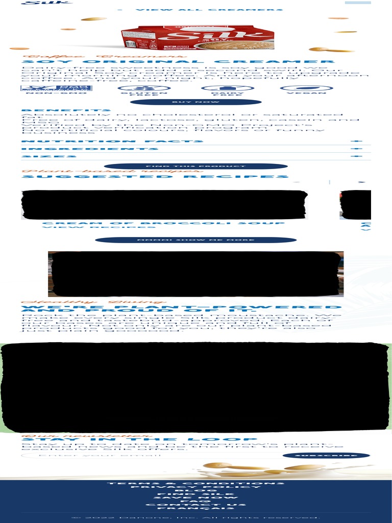 Non Dairy Creamer | PDF | Dairy Products | Dairy