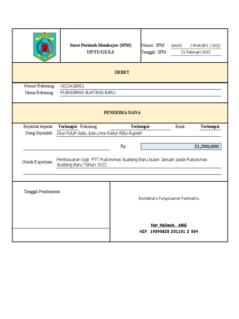 SPM PTT PKM SP2 | PDF