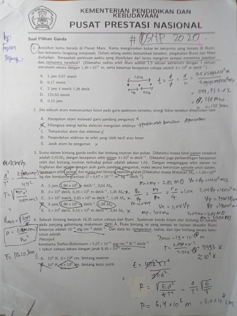 Solusi Osp 2020 | PDF