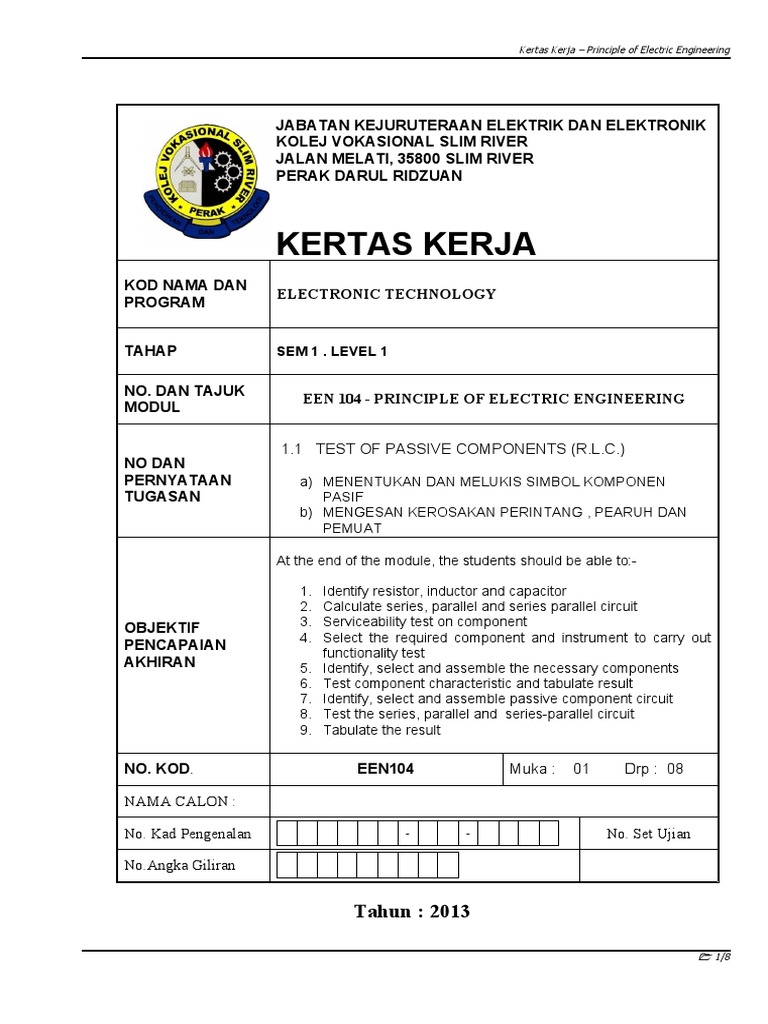 Simbol Pearuh dalam Kejuruteraan Elektrik | PDF
