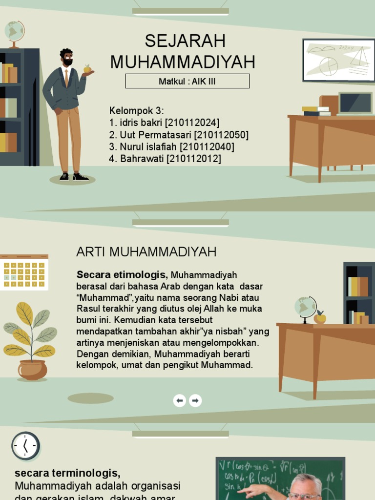 Sejarah dan Arti Muhammadiyah | PDF | Pengembangan Diri | Agama ...