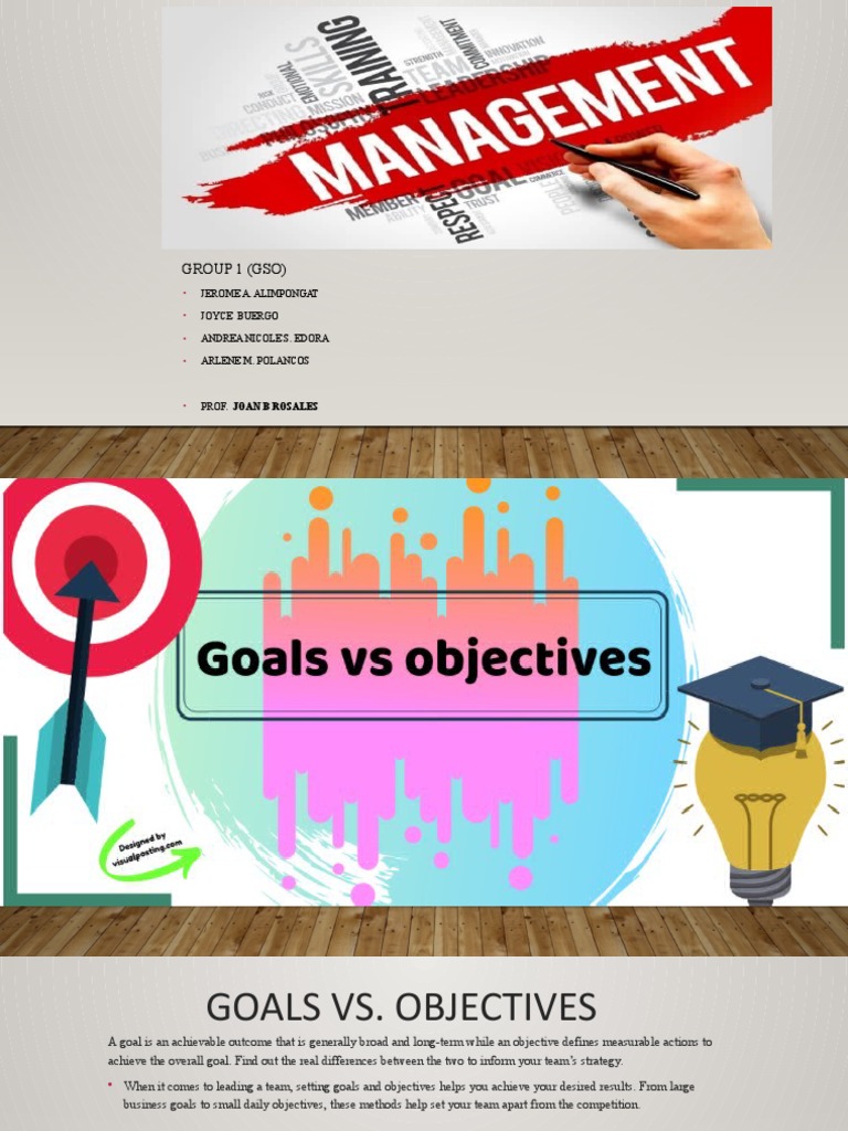 Goals and Objectives | PDF | Goal | Business