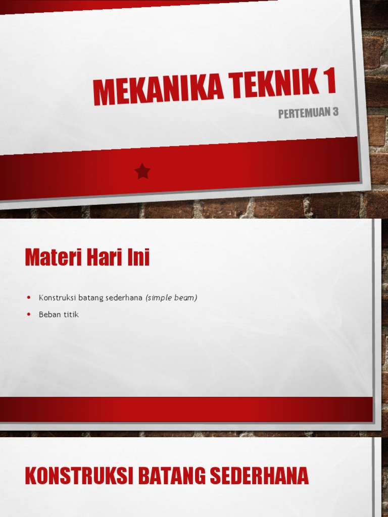 mektek 1_p3_beban titik.pptx.pdf | PDF
