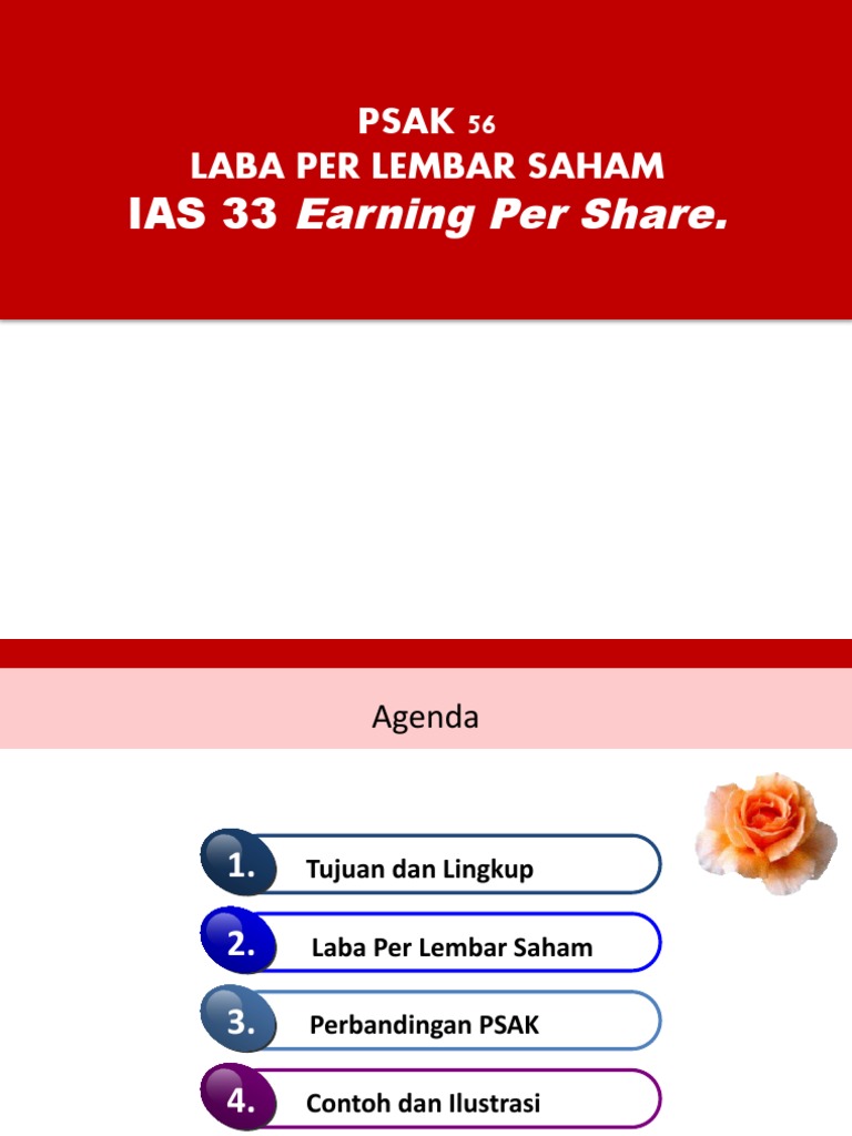 Pengungkapan Laba Per Saham Menurut PSAK 56 | PDF | Bisnis ...