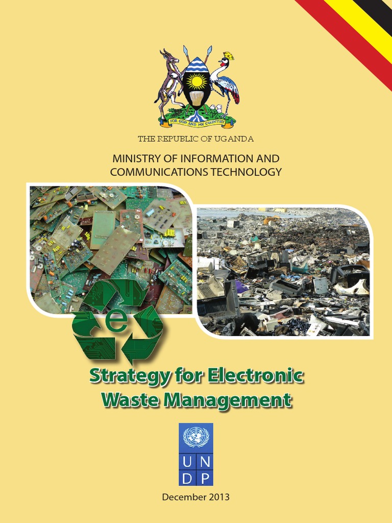 Strategy For E Waste Management | PDF | Electronic Waste | Waste Management