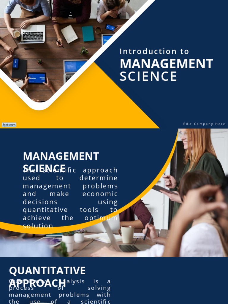 Intro To Management Science | PDF | Quantitative Research ...