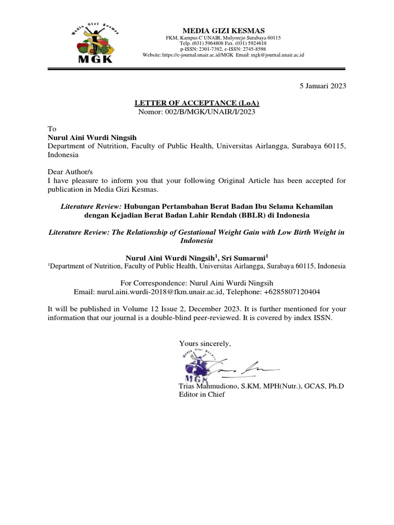 3. Bukti LoA Jurnal Ilmiah (1).pdf | PDF