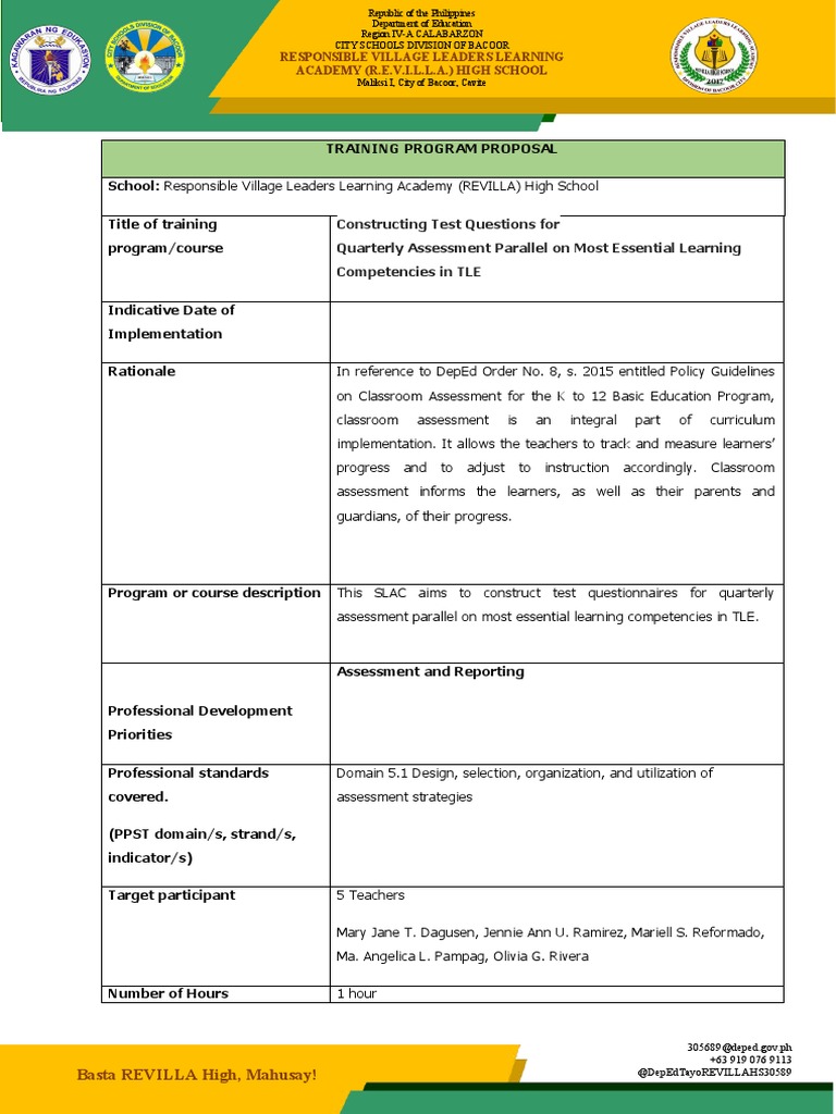 Proposal Template | PDF | Cognition | Behavior Modification