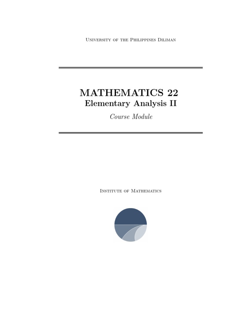 Math 22 Module (2018) PDF | PDF | Curve | Analytic Geometry Math 22 Module (2018) PDF | PDF | Curve | Analytic Geometry
