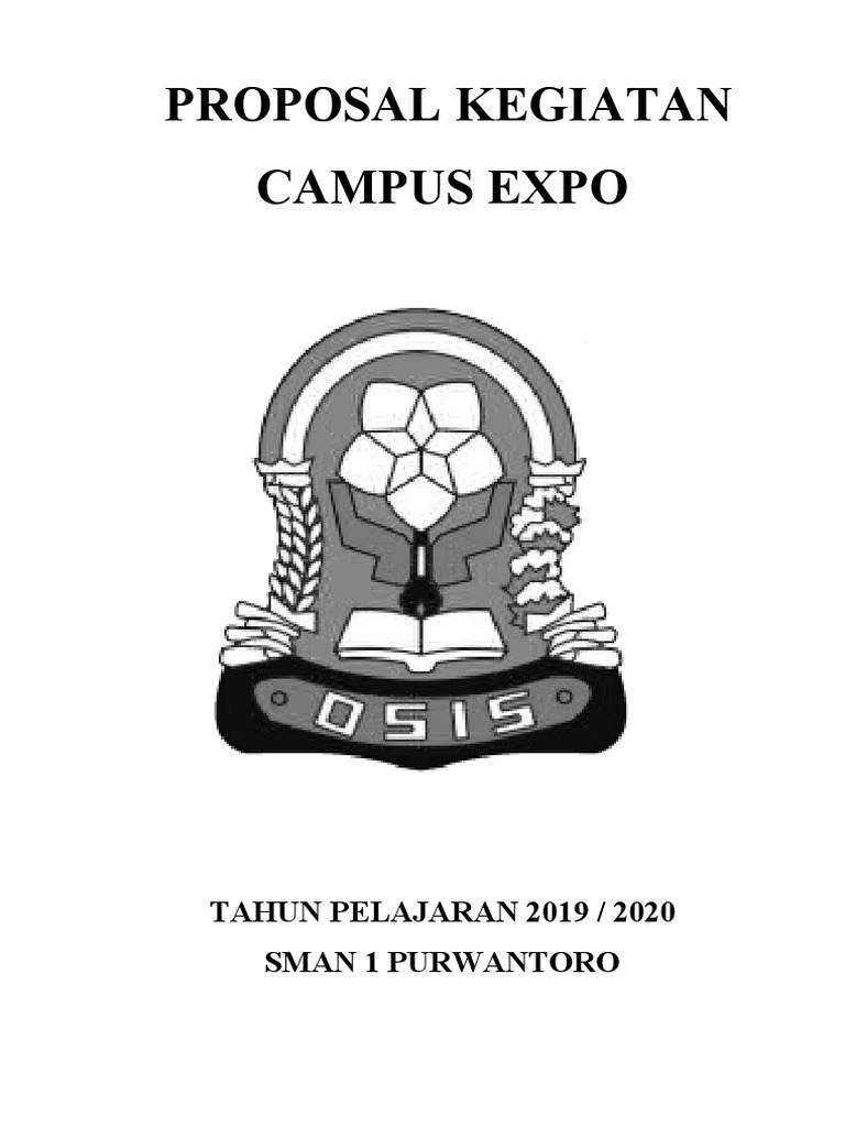Proposal Kegiatan Campus Expo | PDF