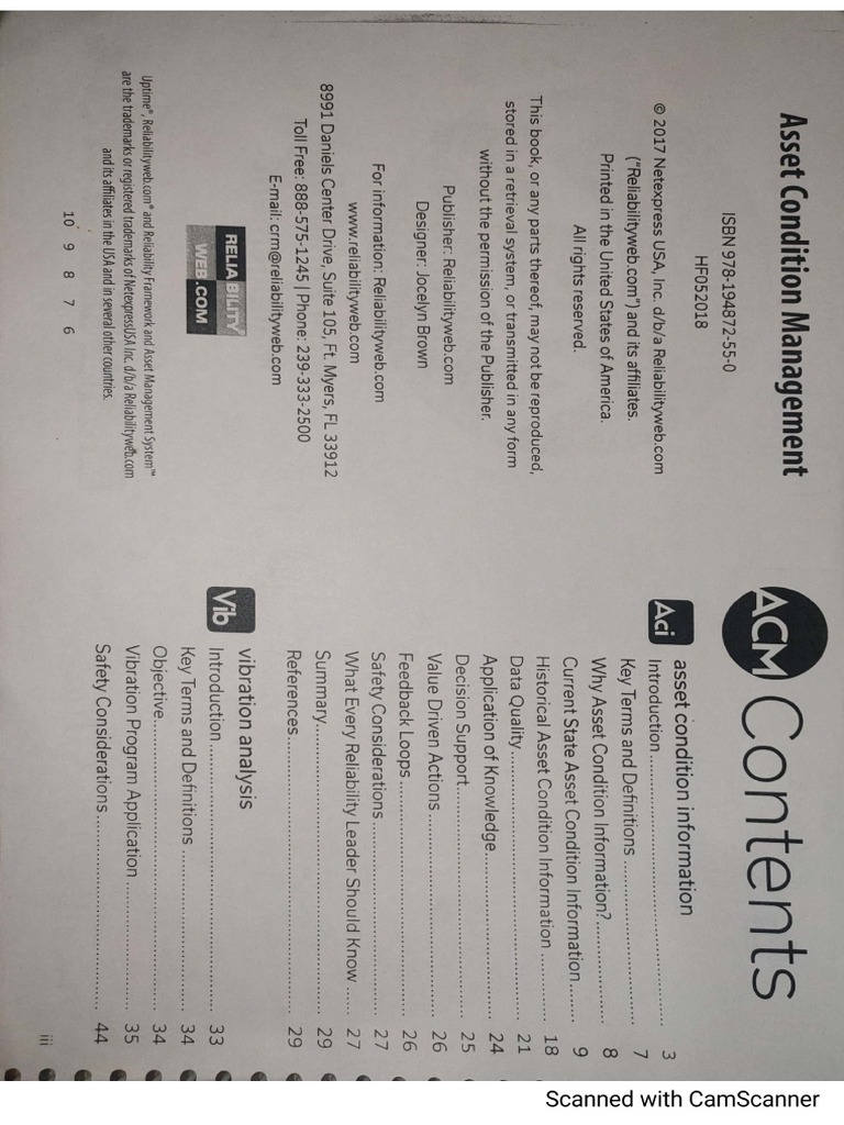 Asset Condition Management PDF | PDF