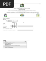 Fomu Ya Bima Ya Afya | PDF