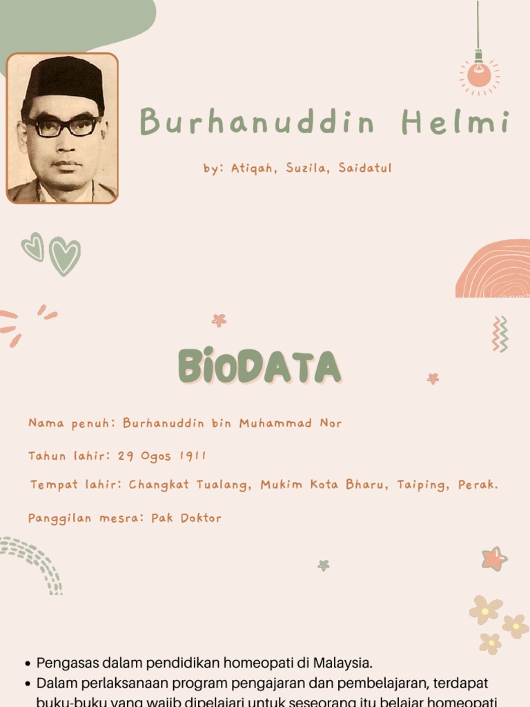 Burhanuddin Helmi | PDF