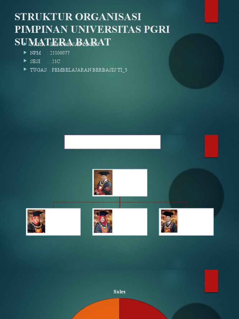 STRUKTUR ORGANISASI UNIVERSITAS PGRI SUMATERA BARAT | PDF