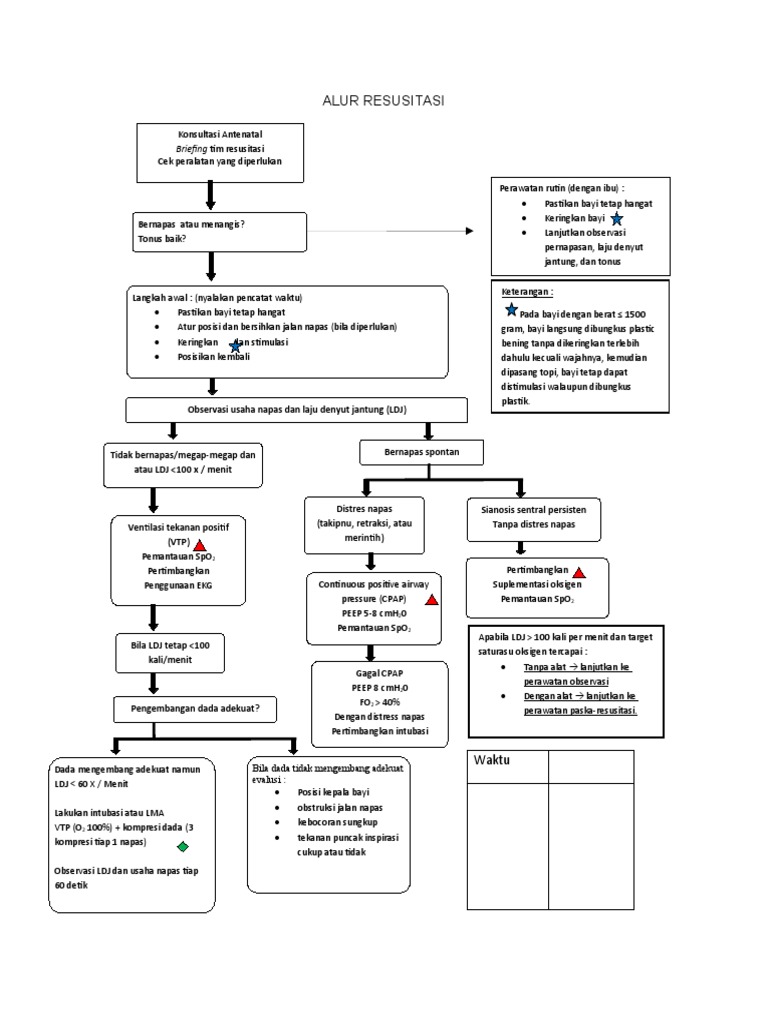 Alur Resusitasi | PDF