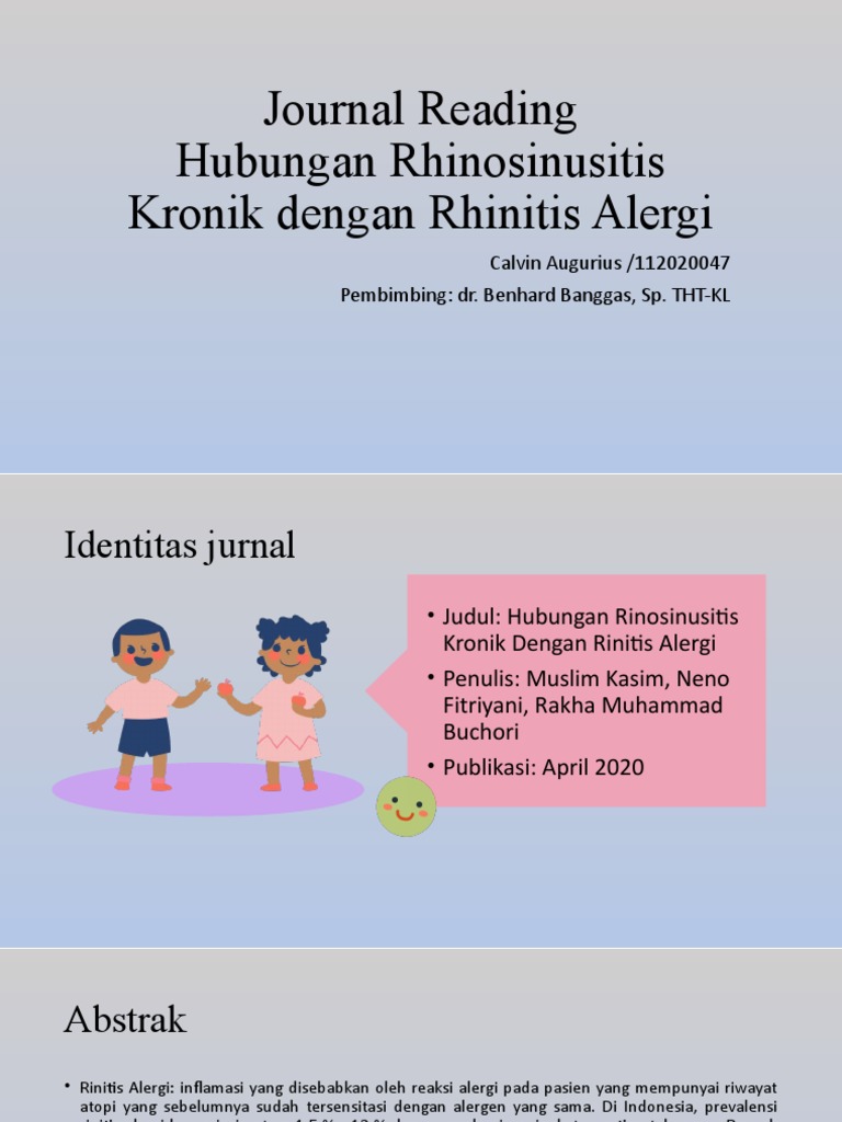 Jurding Rhinosinusitis | PDF