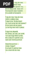 Versuri Cantece Toamna | PDF