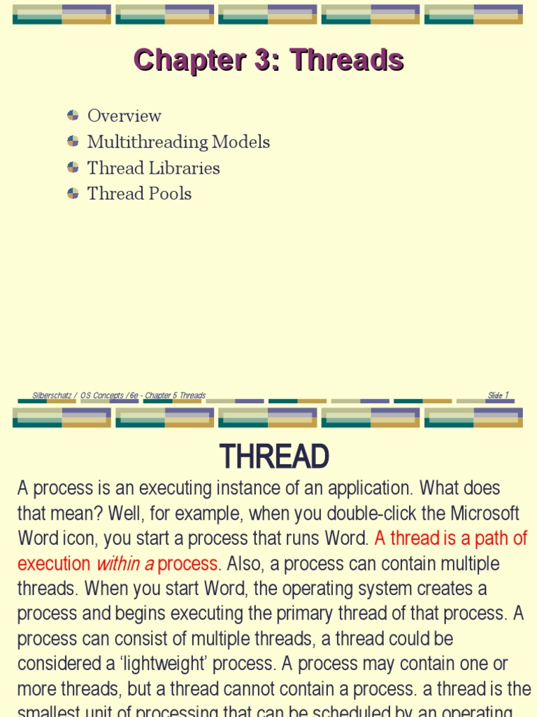 OS03 | PDF | Thread (Computing) | Process (Computing)