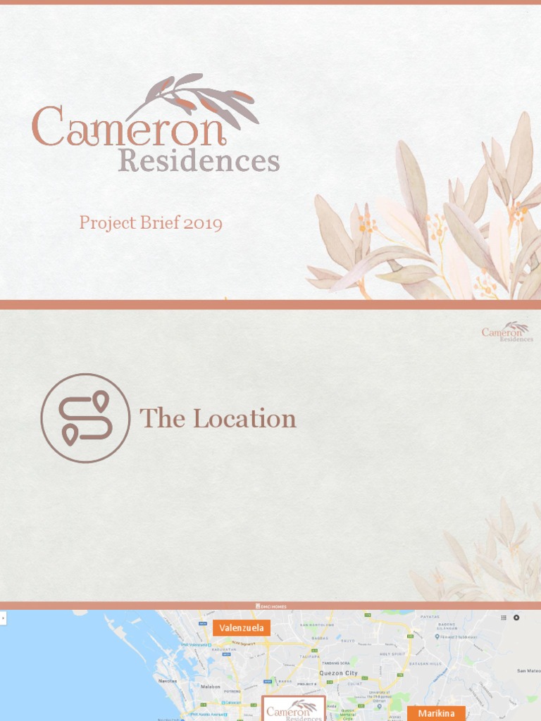 Cameron Residences - Official Project Brief - 080719 | PDF | Door | Building Technology